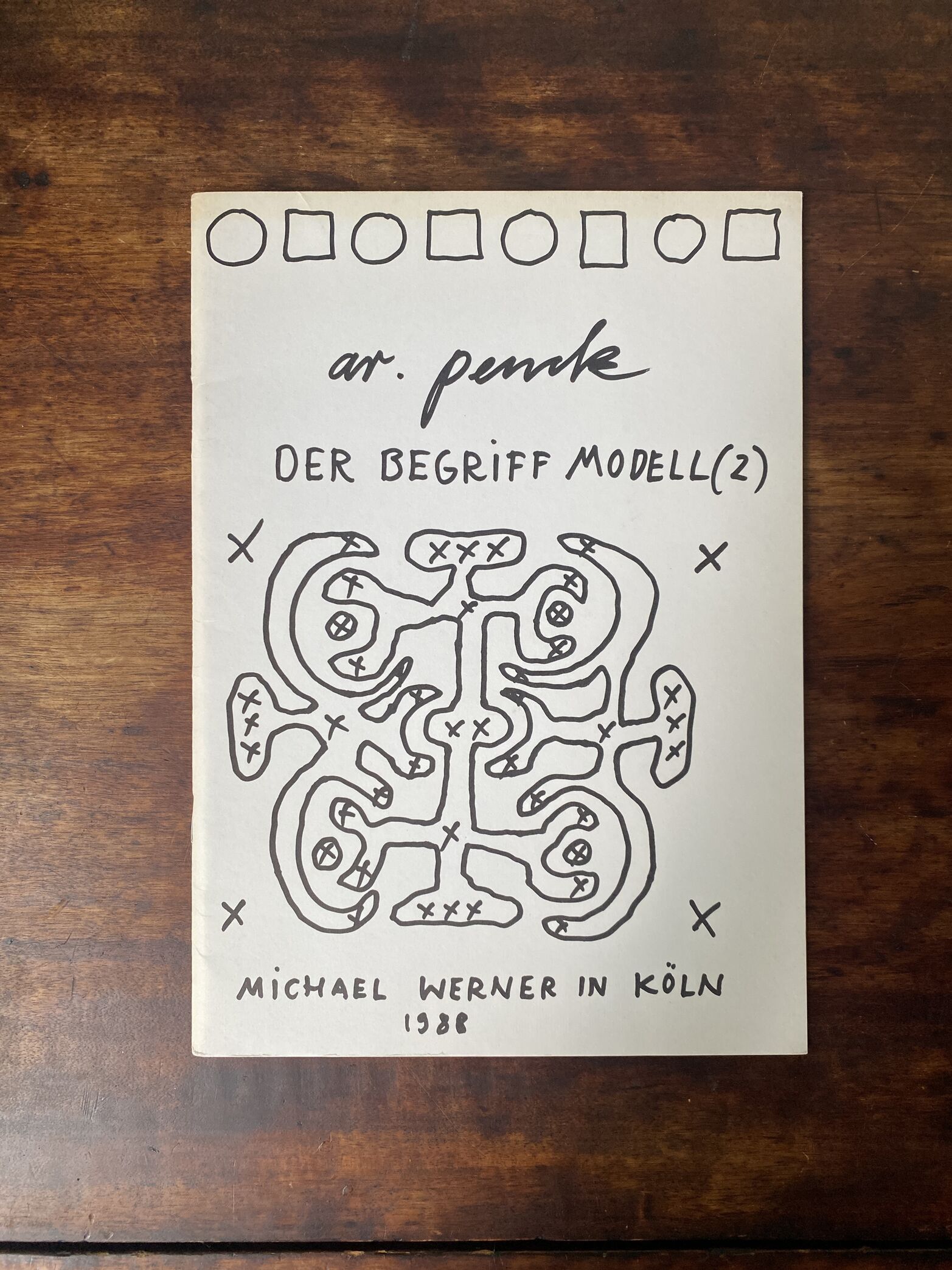 A.R. Penck – Der Begriff Modell (2)