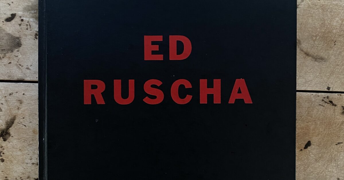 Ed Ruscha - Robert Miller Gallery